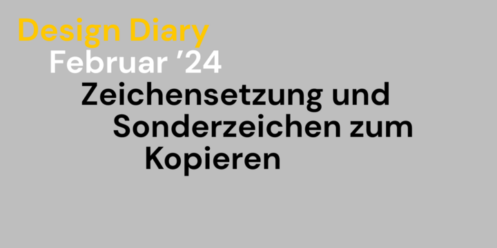 Gängige Sonderzeichen zum Kopieren - Fusonic